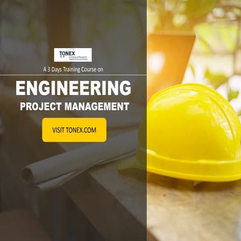 Best Engineering Project Management Training - Tonex Training | PPTX