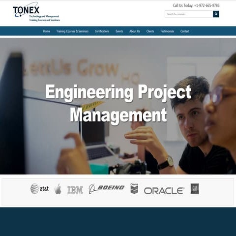 Engineering project management training and courses | PPTX