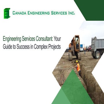 Engineering Services Consultant Your Guide to Success in Complex ...