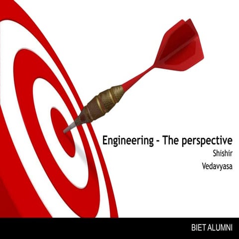 Engineering – the perspective | PPTX