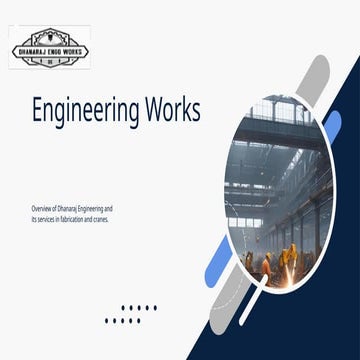 Engineering Works.pptxdesign,fabrication,mechanical,engineers. | PPT