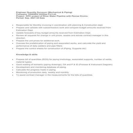 Engineer Quantity Surveyor.pdf
