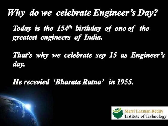 Engineer’s day | PPTX