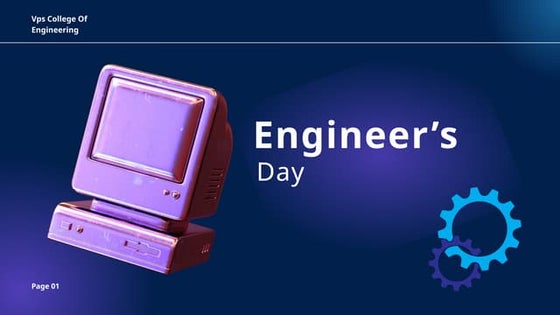 Legendry engineer : Sir mokshagundam visvesvaraya | PPTX | Hinduism | Religion & Spirituality