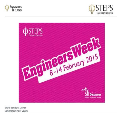 Engineers Week event organiser meet up | PPTX