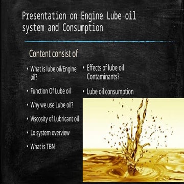 Engine Lube oil system and consumption.pptx