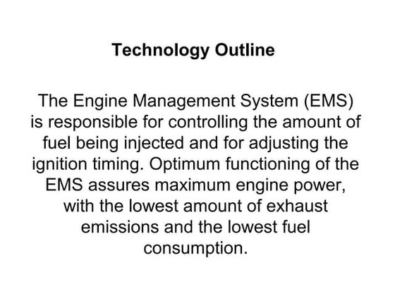 ECU ... Engine Control Unit .. Inputs & Outputs _ Explained | PPT