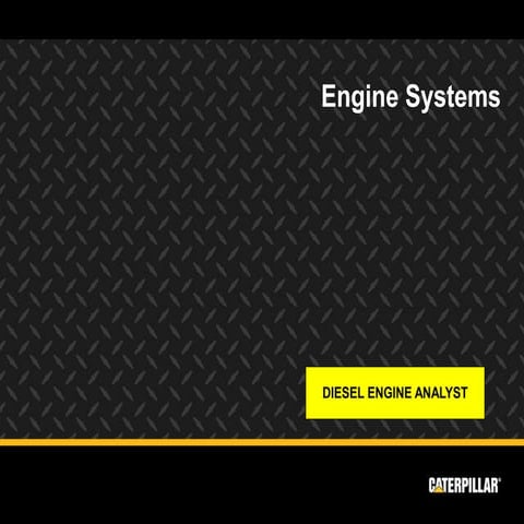Engine systems diesel engine analyst - full | PPT