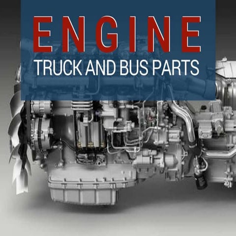 Engine Truck and Bus Parts | PPTX | Rail Travel | Travel Type