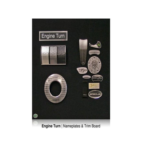Engine Turn | Aluminum Nameplates | PDF