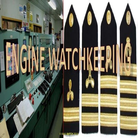 Engine Watchkeeping | PPTX