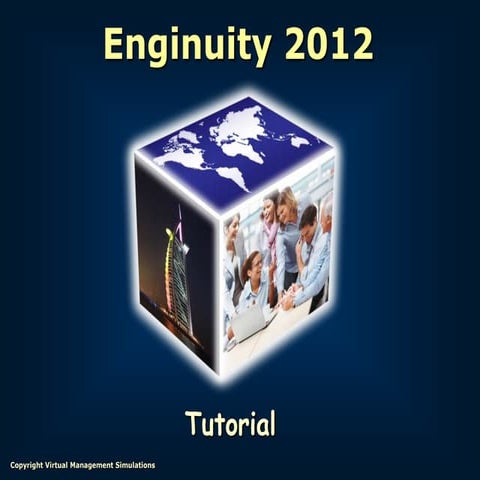 Enginuity2012 tutorial | PPTX