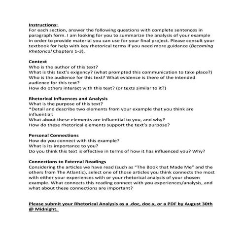 Engl 102 07 written analysis | PDF