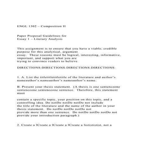 ENGL 1302 – Composition II Paper Proposal Guidelines fo.docx