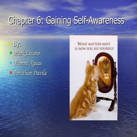 Gaining Self-Awareness | PPT