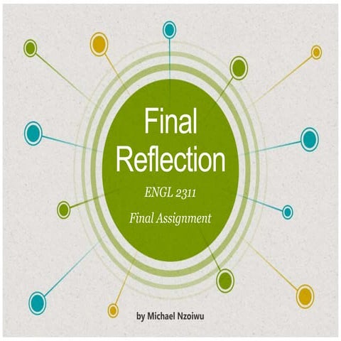 Final Reflection Project ENG 2311 | PPTX