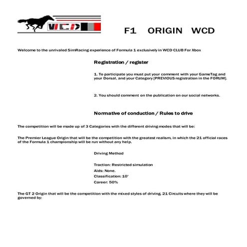 FIA Driver categorisation regulations | PDF