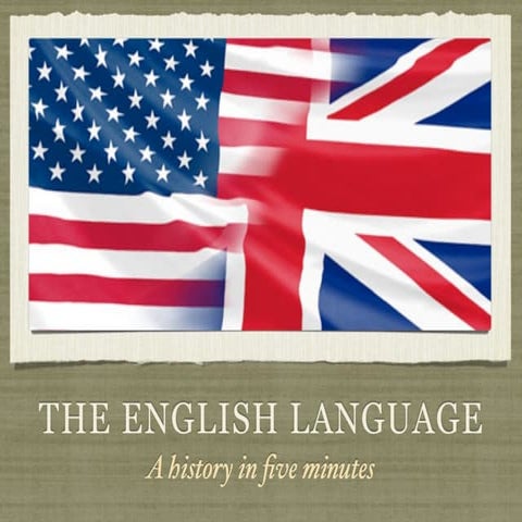 The English Language: A history in five minutes | PPT