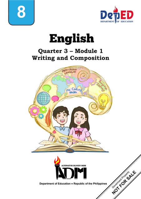 English grade -8-Quarter 2-Week-1-1.pptx | Drawing and Sketching | Arts ...