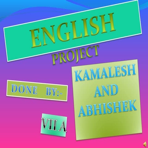 English | PPT