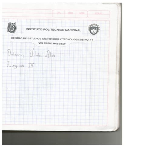 English notebook | PDF