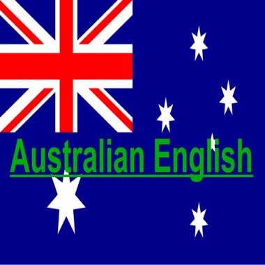 Australian English | ODP