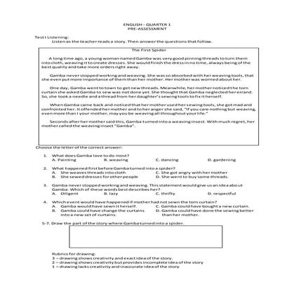 K TO 12 GRADE 4 TEACHER’S GUIDE IN ENGLISH (Q1-Q4) | PDF