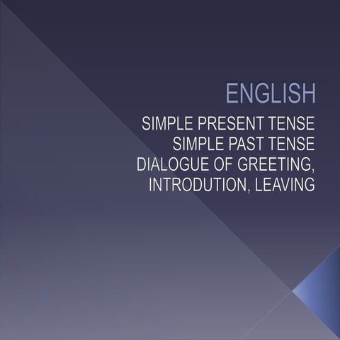 English | PPTX