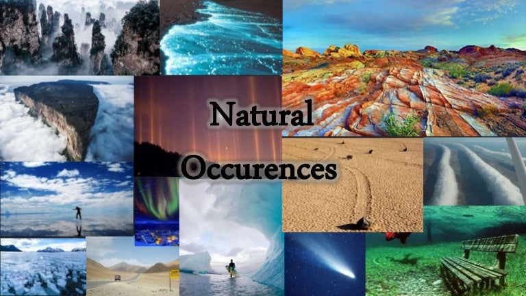 7 Amazing Natural Occurences