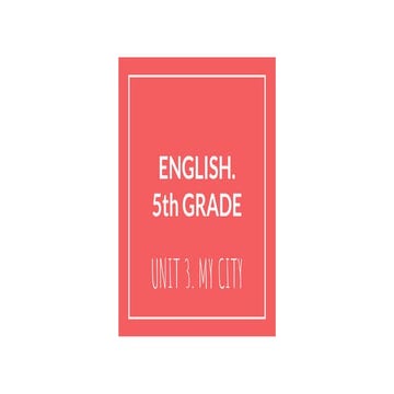 ENGLISH. 5th GRADE.pptx