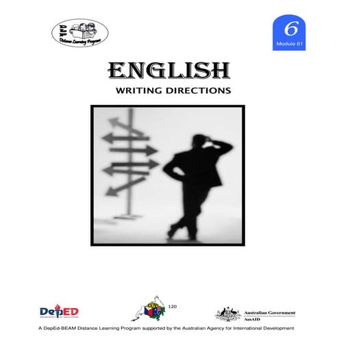 English 6-dlp-61-writing-directions | PDF