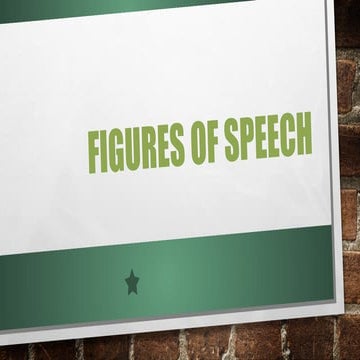 English 7 Lesson 5 AND 6 FIGURES OF SPEECH | PPTX