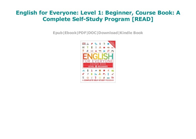 English for Everyone: Level 1: Beginner, Course Book: A Complete