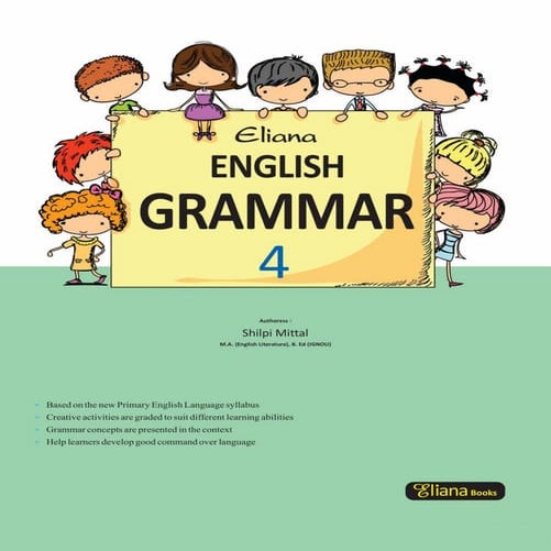 English grammar-4 CLASS - FOURTH | PDF
