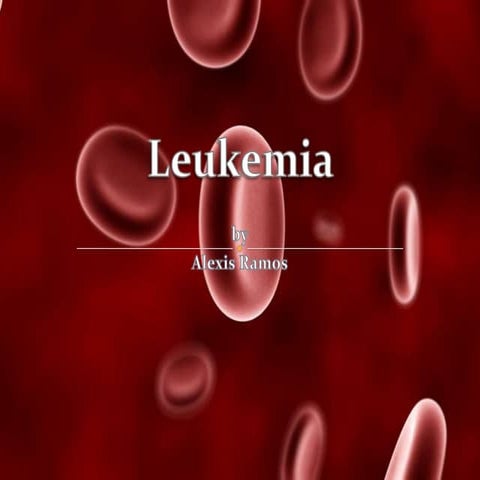 Leukemia Powepoit Presentation | PPTX