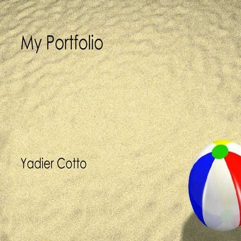 English Portfolio | PPT