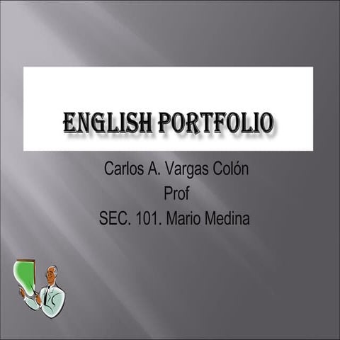 English Portfolio | DOCX