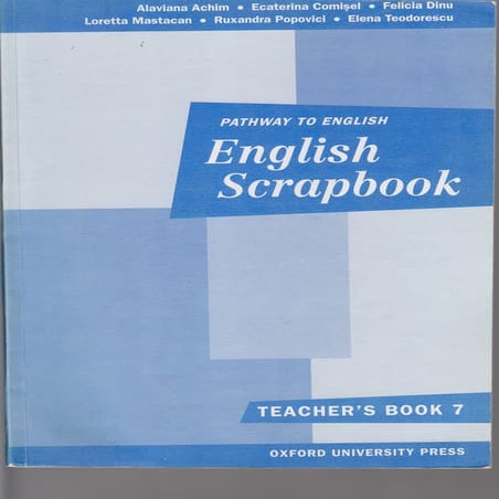 English Scrapbook TB | PDF