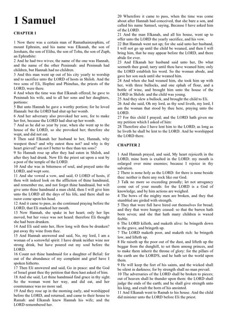 The woman of Zarephath | PPT