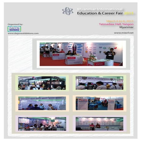 Myanmar International Education and Career Fair Proposal - English ...