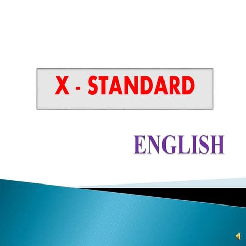 English x std. | PPTX