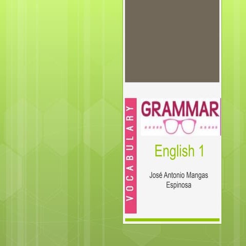 English 1 | PPT
