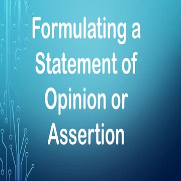 KATOTOHANAN AT OPINYON grade 9 Filipino .pptx