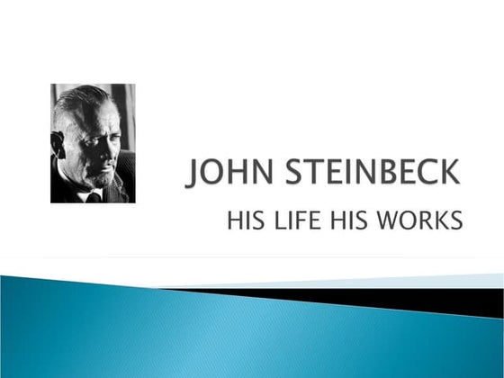 Steinbeck 1930's | PPT