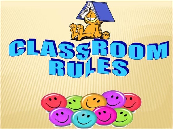 CLASSROOM RULES (ELEM) PowerPoint Presentation | PPTX