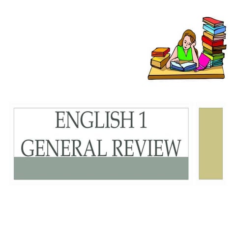 English 1 general review | PPT