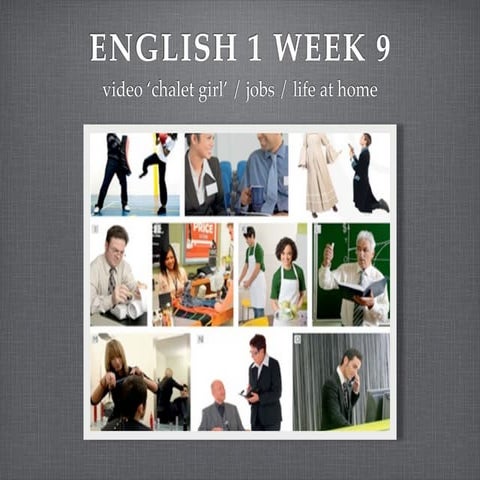 English2 week9 lessonplan | PDF