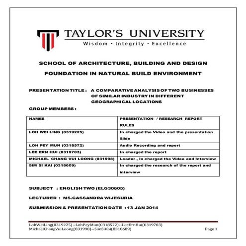 English 2 (final) | DOCX | Business Administration | Business