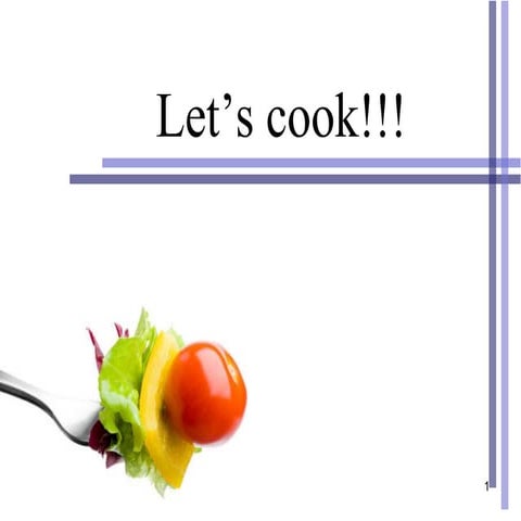 Let's cook! | PPT