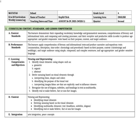 ENGLISH 4_DLL_Q2_WEEK 4Matatag Curriculum.docx